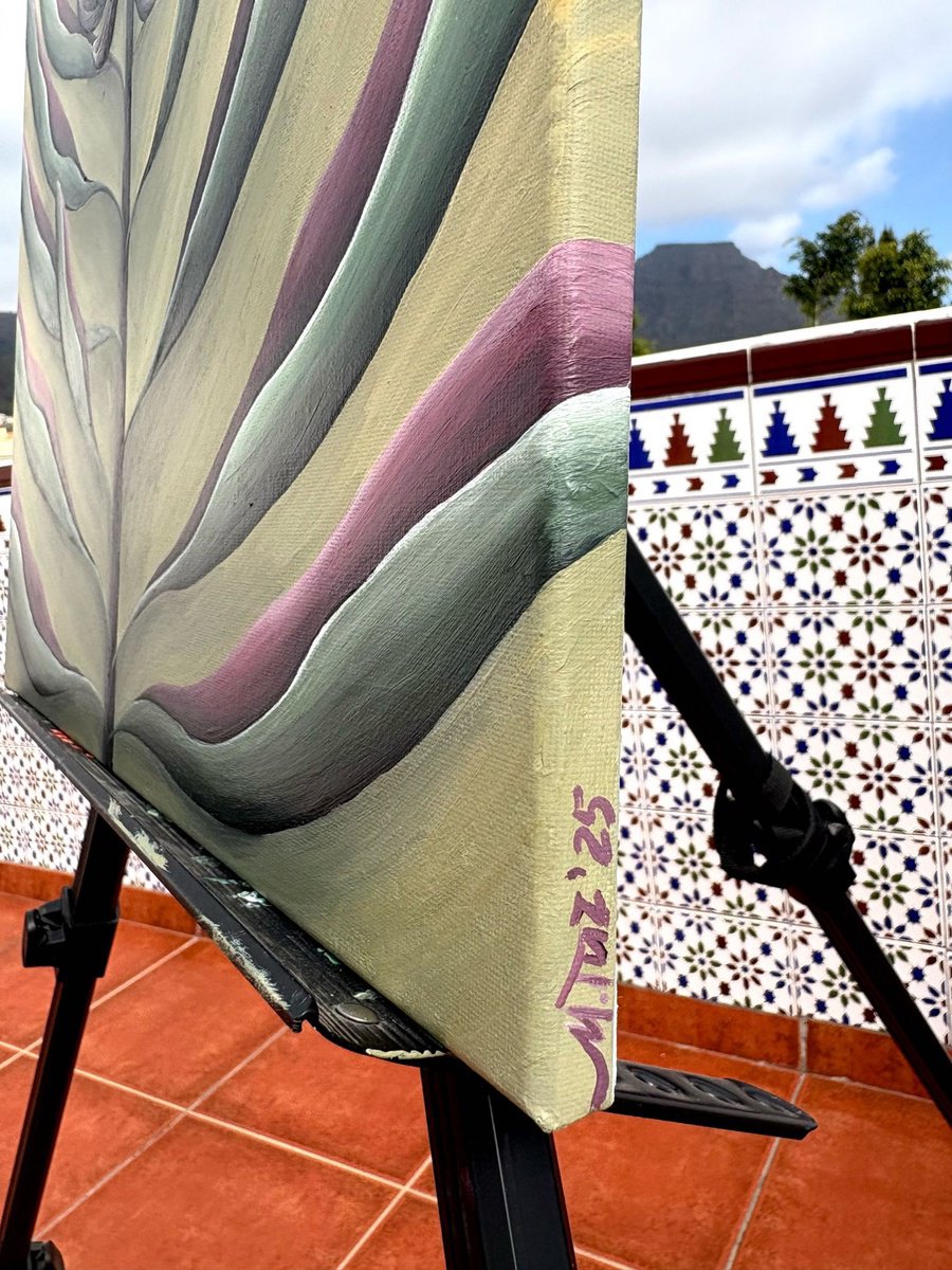 TROPICAL PROTEA FLOWER Acrylic painting: Maria Tuzhilkina | Artfinder