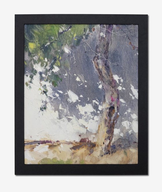 apple tree. shadow (2020) Oil painting by Pavlo Gryniuk | Artfinder