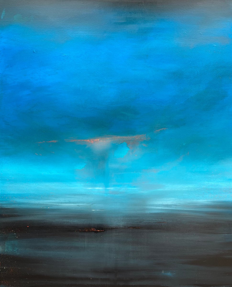 Freyr Acrylic painting by Suzanne Williams | Artfinder