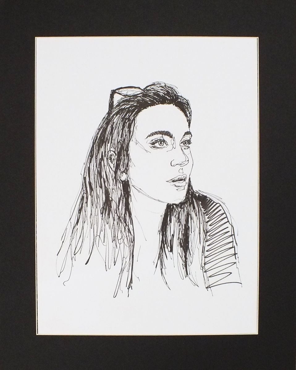 Sara Drawing by Flo | Artfinder
