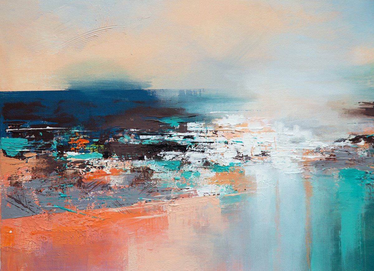 Mellow Luminance Acrylic painting by Paul Hillary | Artfinder