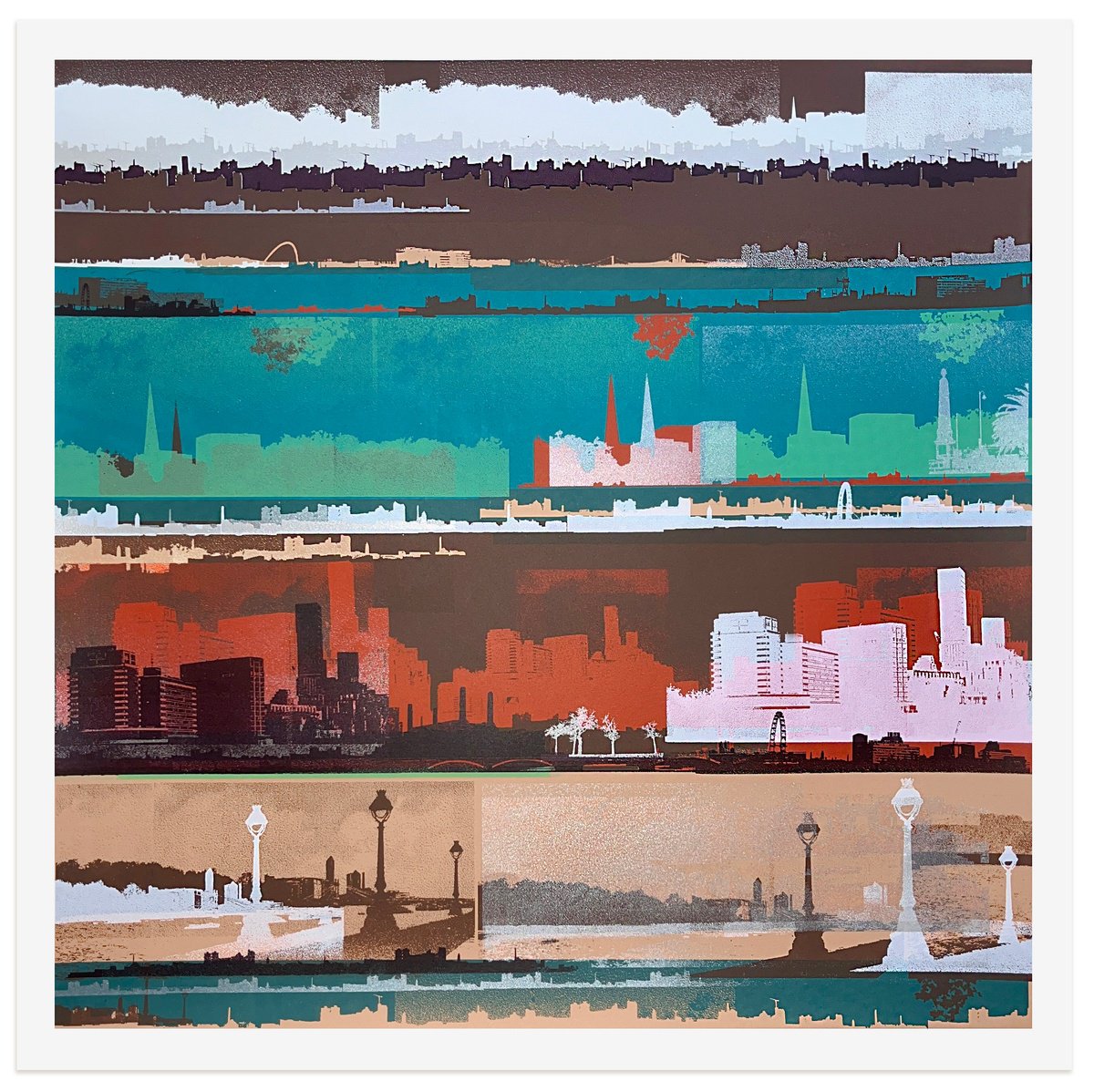 Street To Street Screenprint: Chris Keegan | Artfinder