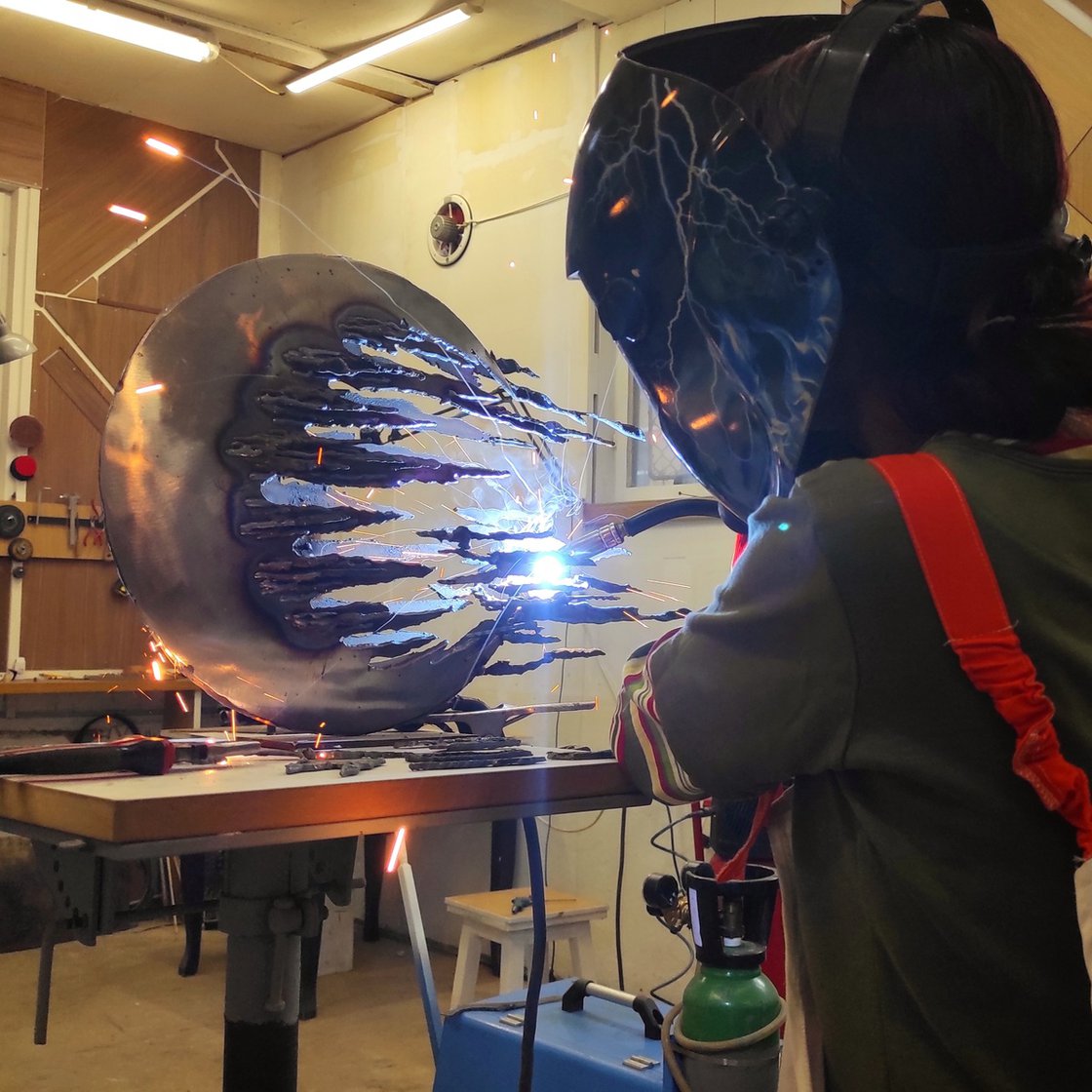 "Moonrise" Sculpture by Vania Dimitrova & Svetoslav | Artfinder