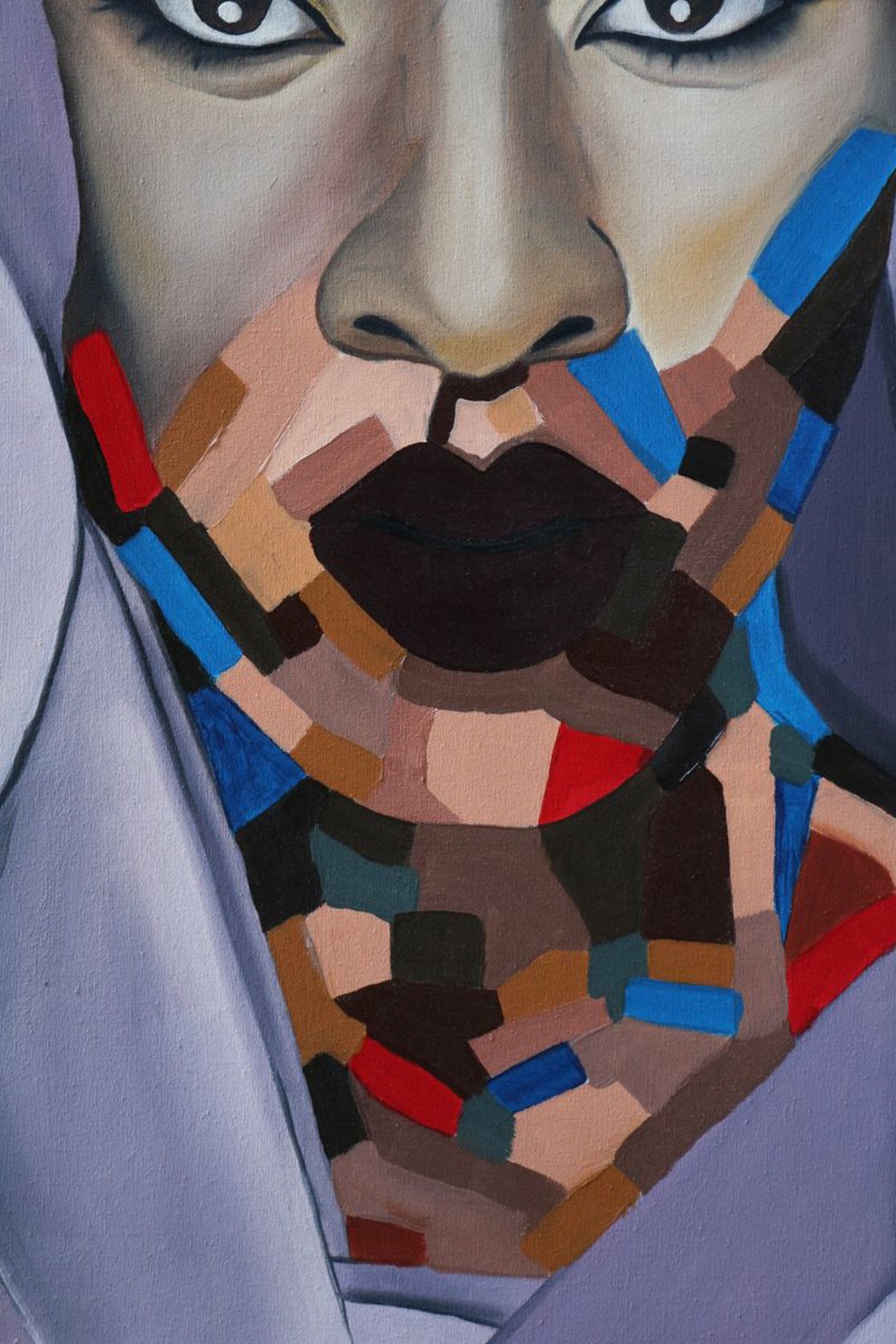 Hooded Oil painting by Mikéla Henry-Lowe | Artfinder