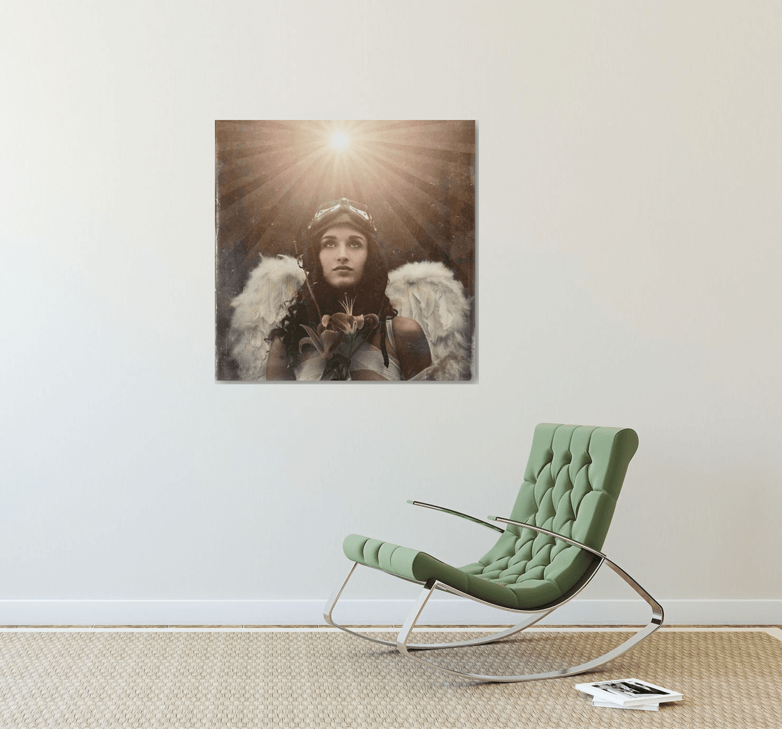 Pilot Angel Photograph: Peter Zelei | Artfinder