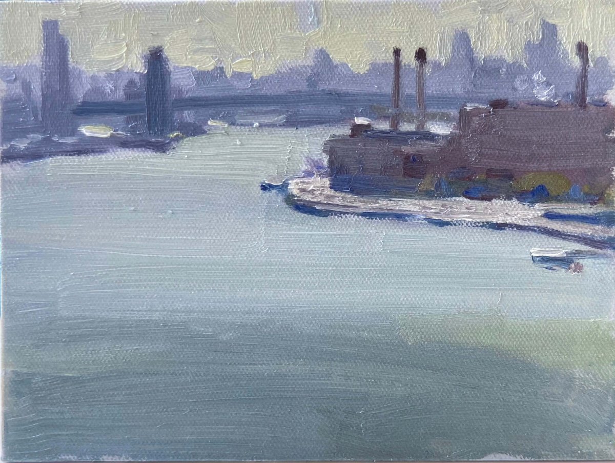 New York City Humidity Oil painting: Nataliia Nosyk