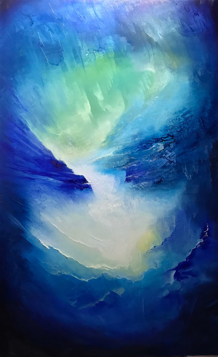 Deep Blue Dream Oil painting by Paul Kingsley Squire | Artfinder
